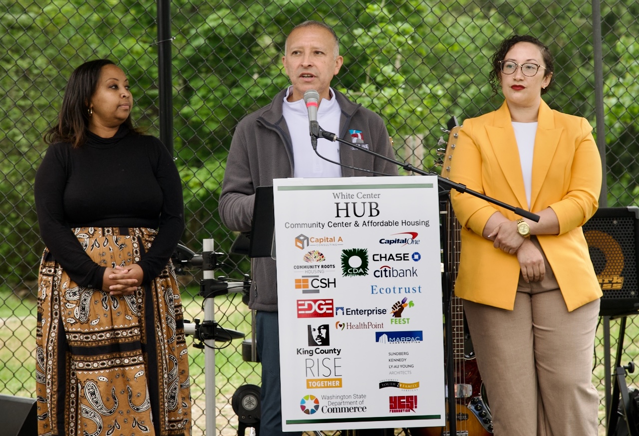 $32 million White Center Community HUB breaks ground; First stage to open in fall of 2025 ...